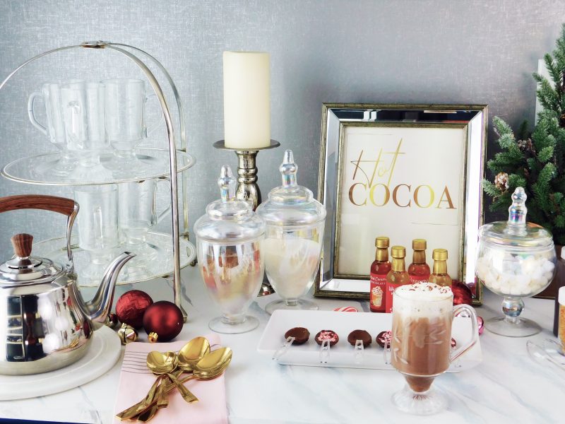 How to Set up an Epic Hot Chocolate Bar | My Design Rules