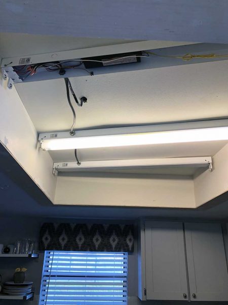 Replacing Fluorescent Light Boxes In Your Kitchen My Design Rules