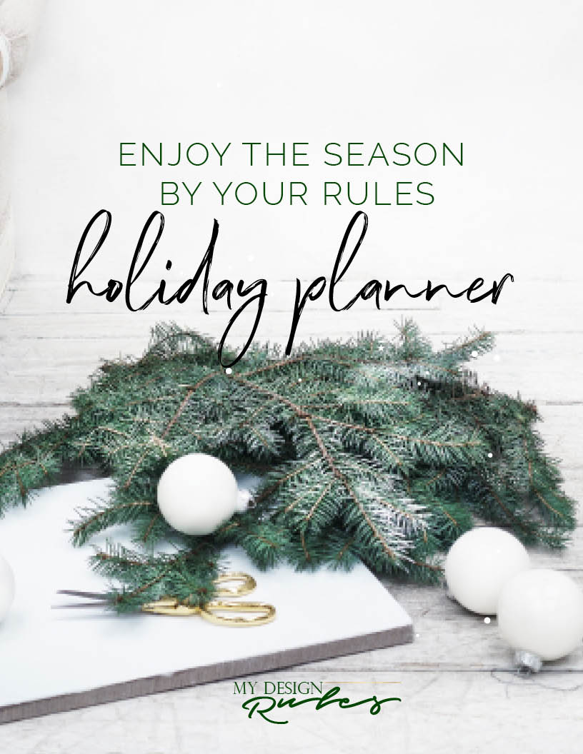 2020 Free Holiday Planner | My Design Rules
